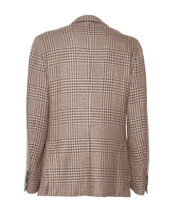 LARDINI Single-breasted Checked Blazer - Multicolor