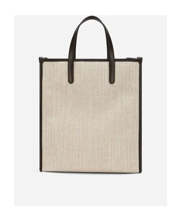 Dolce & Gabbana Logo Embroidered Tote Bag