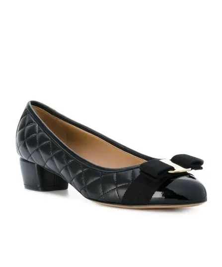 FERRAGAMO Vara Bow Pumps - Black