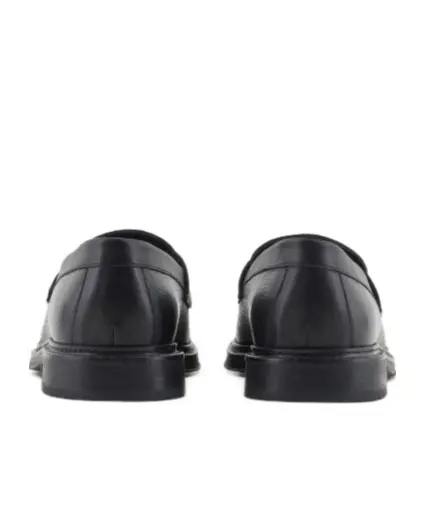 Emporio Armani Almond Toe Slip-on Loafers