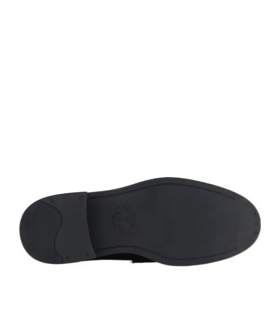 Emporio Armani Almond Toe Slip-on Loafers