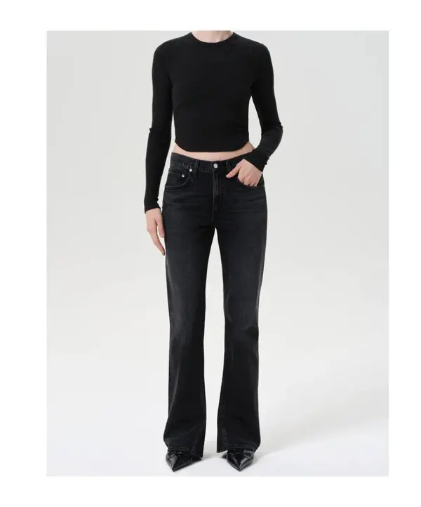 AGOLDE Mid-rise Flared Leg Jeans