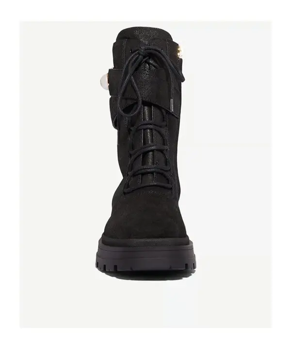 JIMMY CHOO Noemi 45 Lace-up Ankle Boots - Black