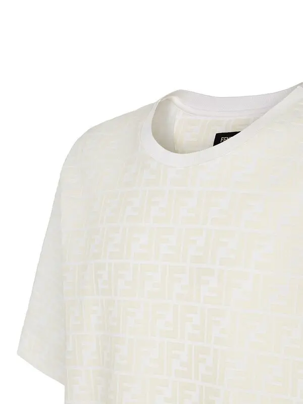 Fendi Ff Motif Oversized T-shirt