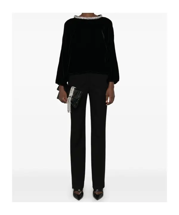 Isabel Marant Étoile Bertina Blouse With Crystal Embellishment