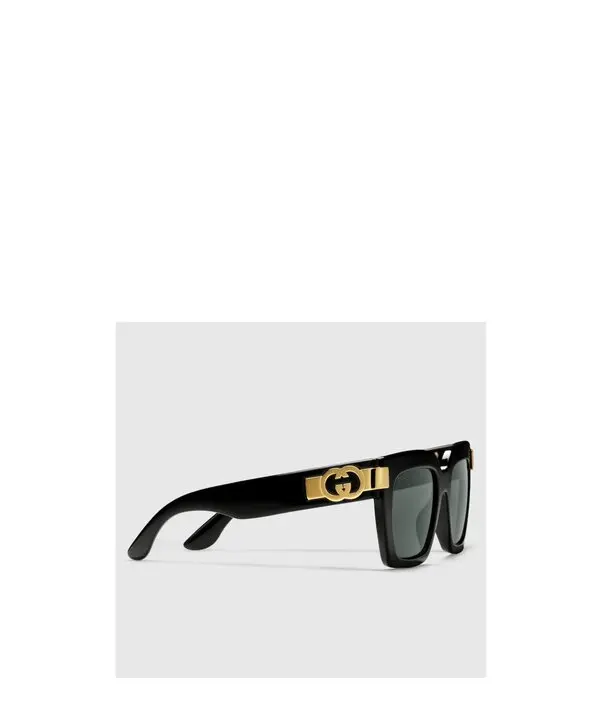 Gucci Cat Eye Sunglasses - Bright Black