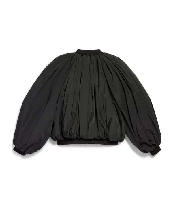 Balenciaga Draped Bomber Jacket