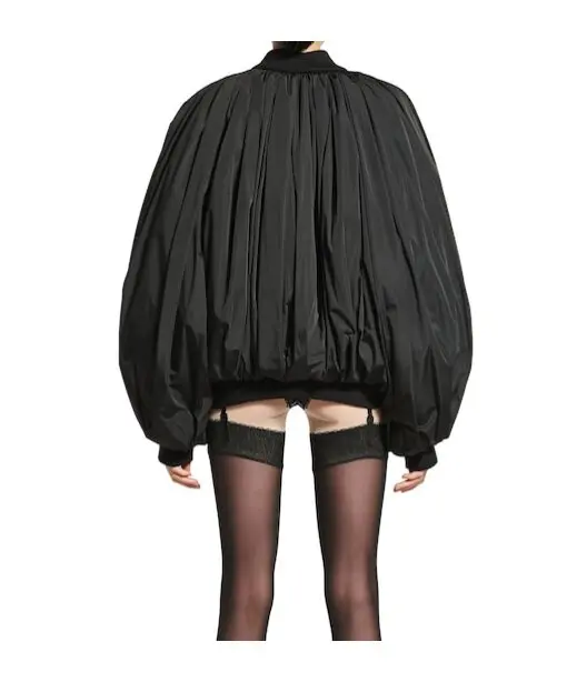 Balenciaga Draped Bomber Jacket