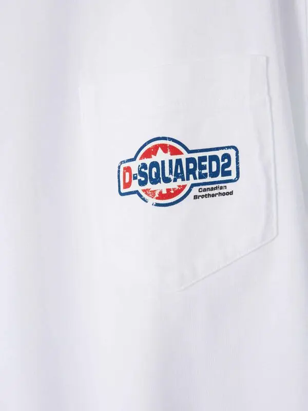 Dsquared2 Logo Printed Crewneck T-shirt