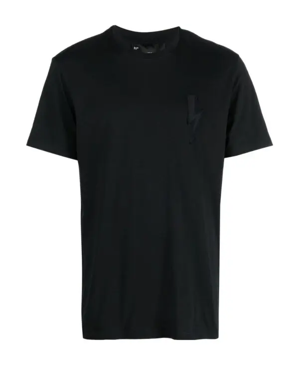 Neil Barrett Thunderbolt-motif T-shirt - Black