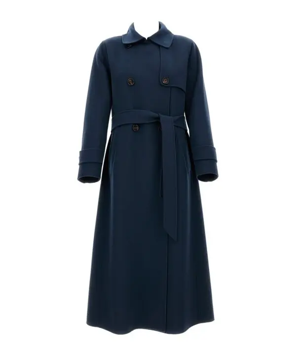 Max Mara Long Sleeve Double-breasted Coat
