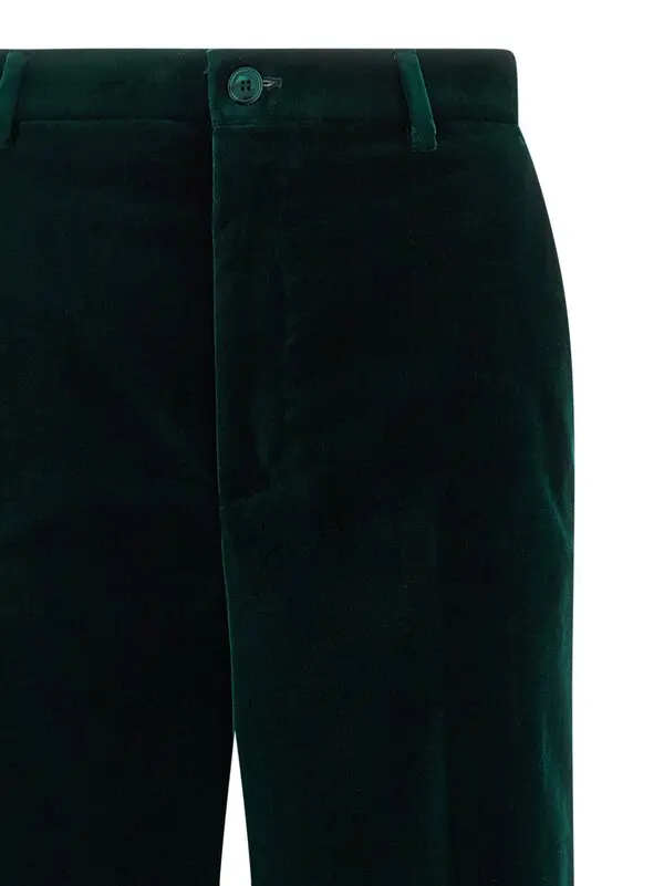 Gucci Velvet Straight-leg Pants