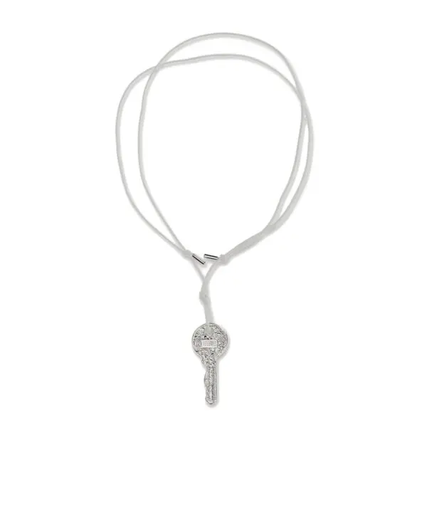 MAISON MARGIELA Key Pendant Necklace - White