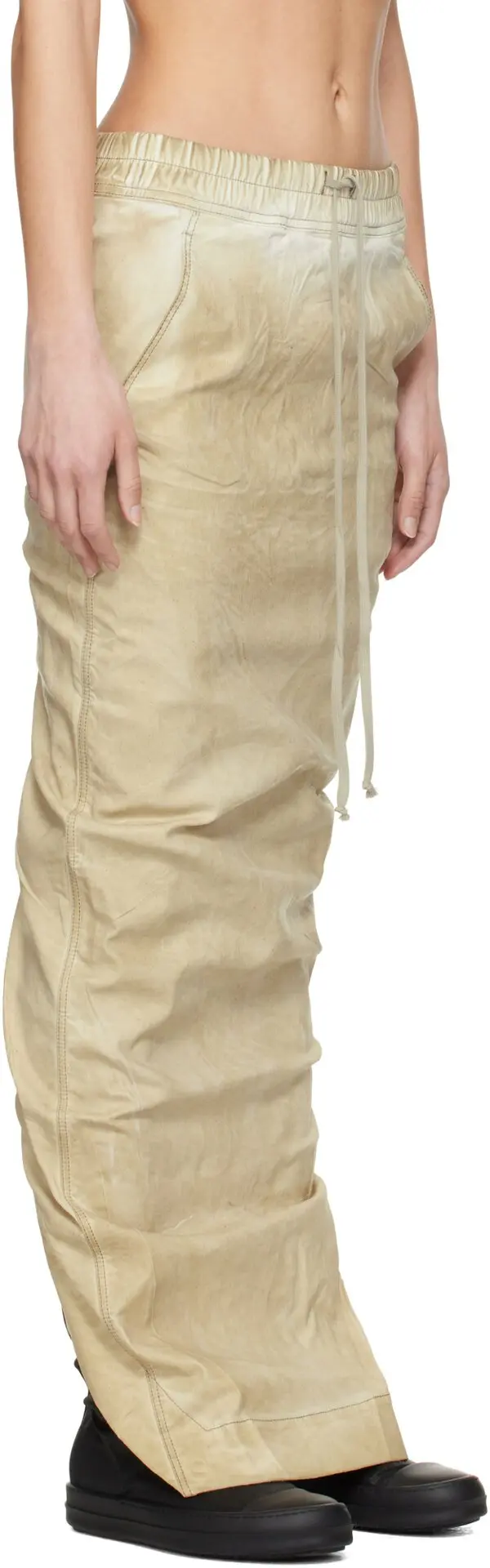 Rick Owens Pillar Maxi Skirt - Parchment