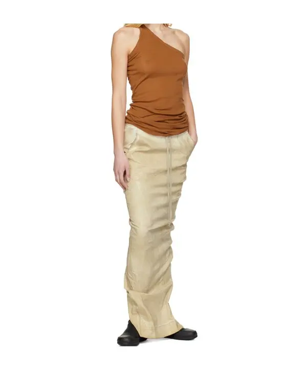 Rick Owens Pillar Maxi Skirt - Parchment