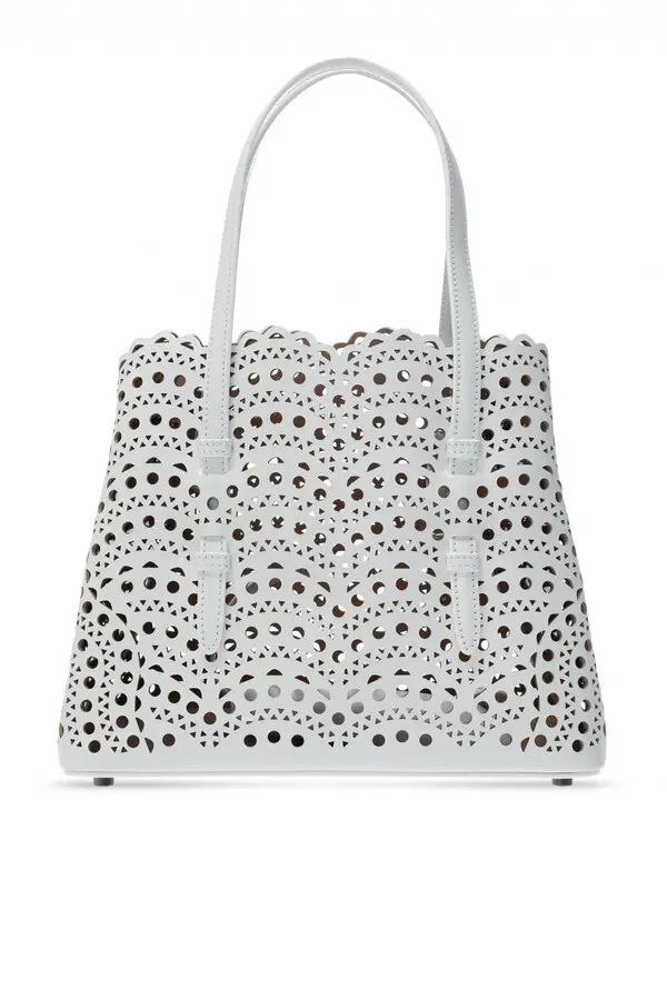 Alaïa Mina 25 Laser-cut Tote Bag