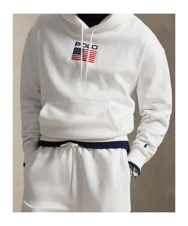 Polo Ralph Lauren Printed Drawstring Hoodie