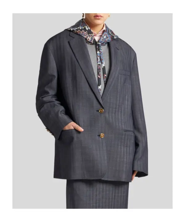 Etro Pegaso Single-breasted Blazer
