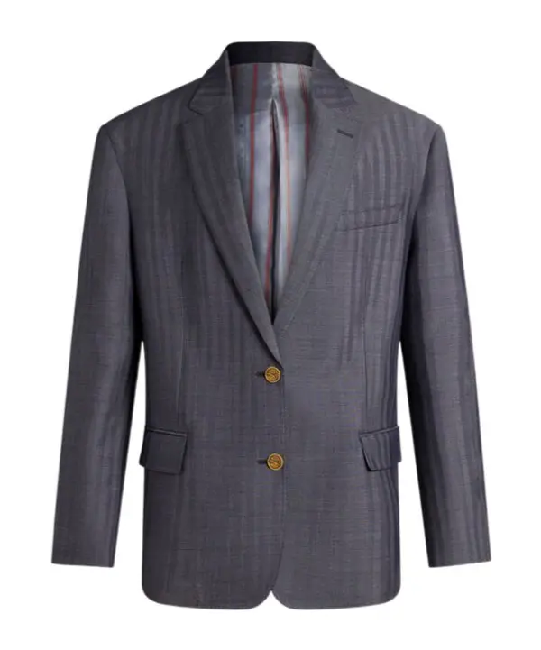 Etro Pegaso Single-breasted Blazer - Black