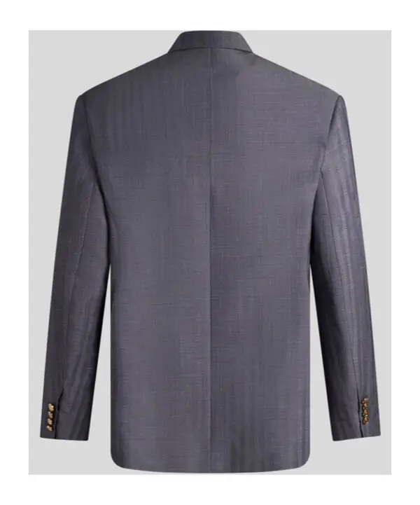 Etro Pegaso Single-breasted Blazer - Black