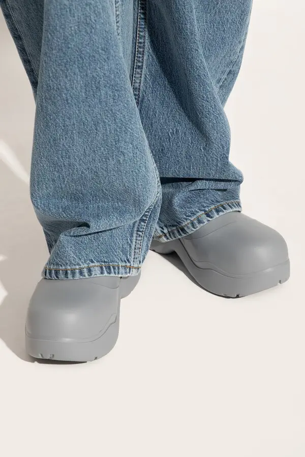 Bottega Veneta Puddle Boots - Gray