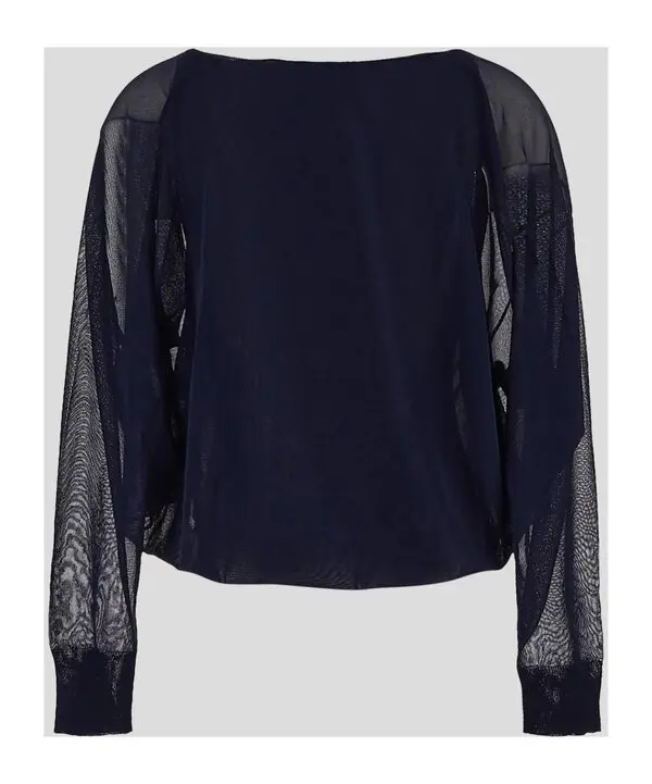 Alaïa Semi-sheer Button-front Cardigan