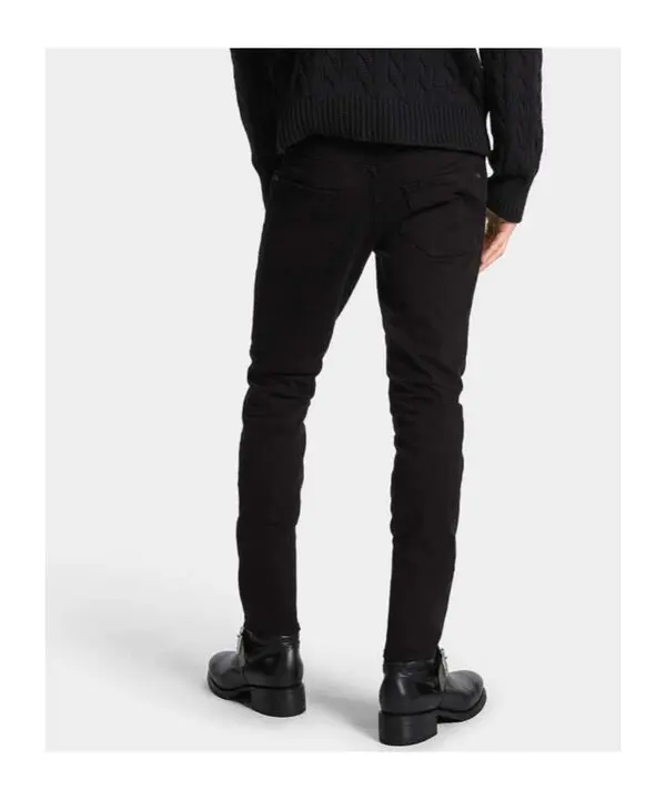 Dsquared2 Skater Logo Patch Skinny Jeans - Black