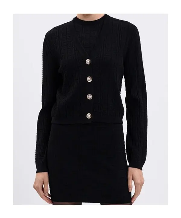 Balmain V-neck Buttoned Cardigan