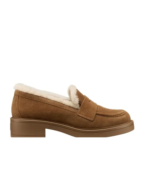 STUART WEITZMAN Celia Lite Shearling Loafer