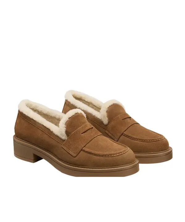 STUART WEITZMAN Celia Lite Shearling Loafer