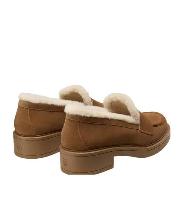 STUART WEITZMAN Celia Lite Shearling Loafer