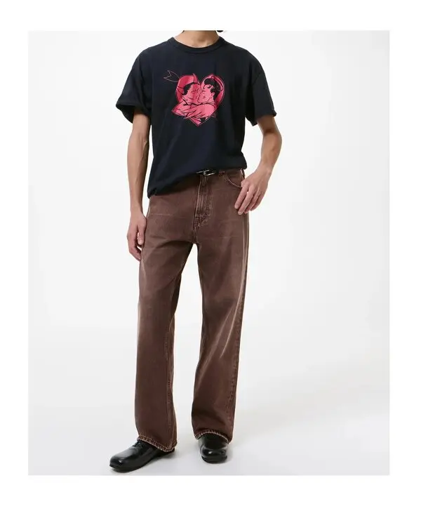 Our Legacy Third Cut Straight Leg Jeans - Brown