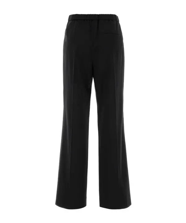 Loewe Pleated Wide-leg Trousers