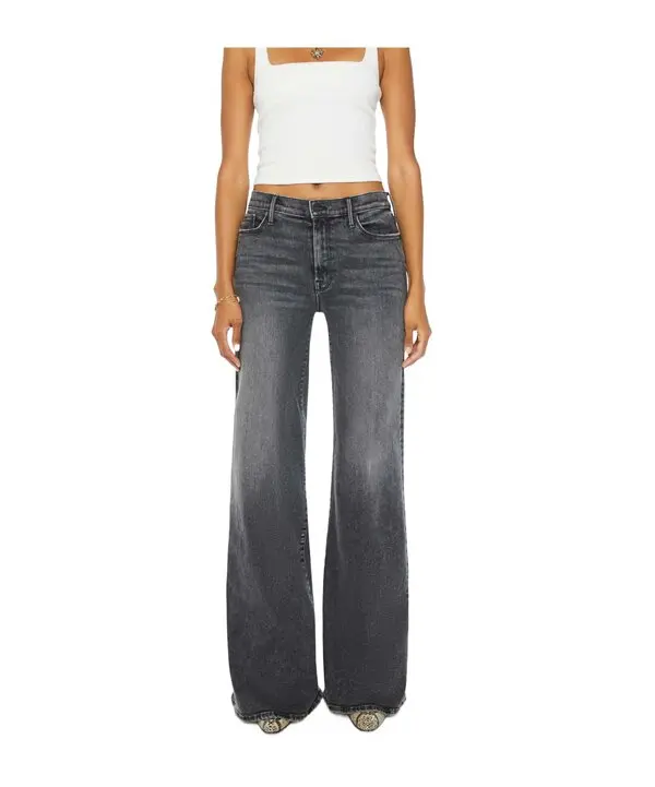 MOTHER The Twister Heel Jeans - Black