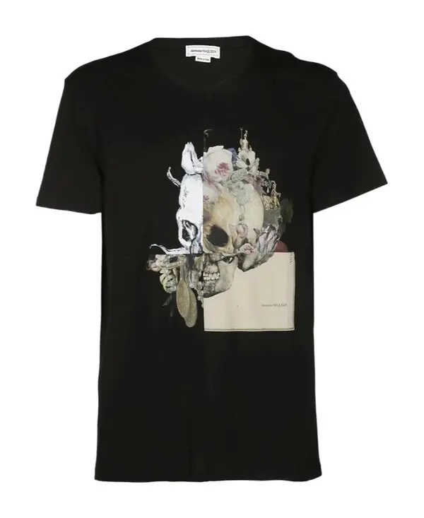 Alexander McQueen Logo Short-sleeved T-shirt