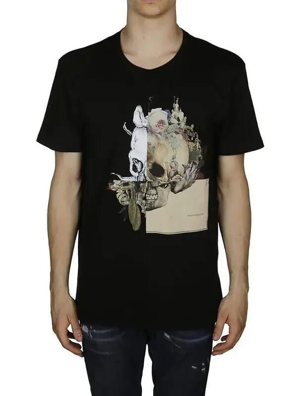 Alexander McQueen Logo Short-sleeved T-shirt