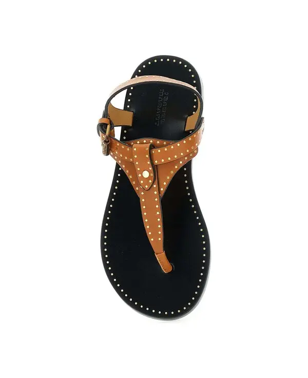 Isabel Marant Étoile Jooni Thong Strapped Flat Sandals - Brown
