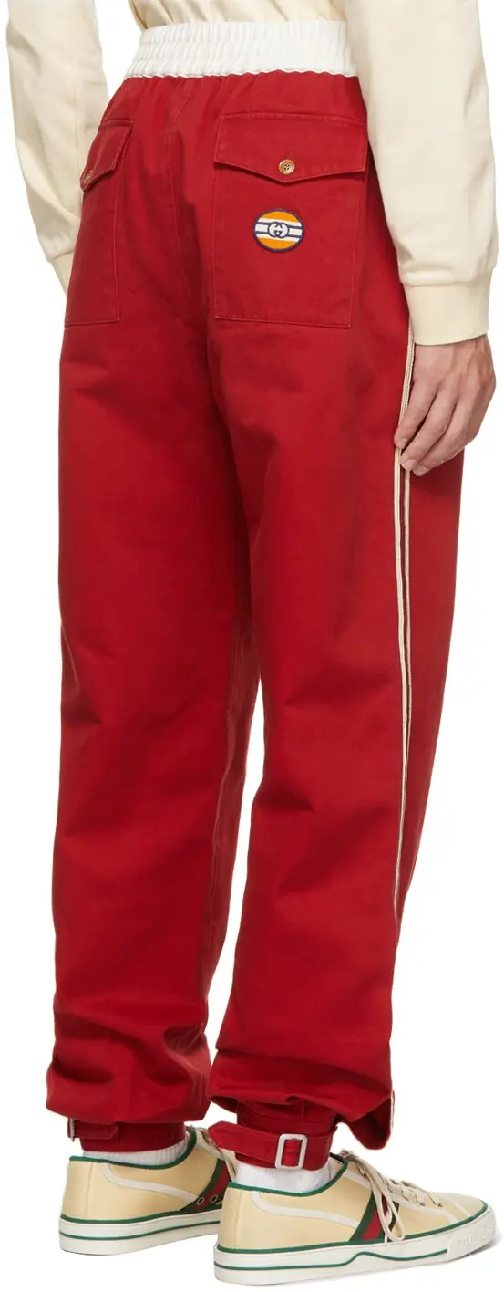 Gucci Military Drill Buckled Pants