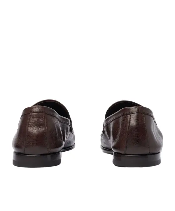 SCAROSSO Nathan Tassel Loafers - Dark Brown