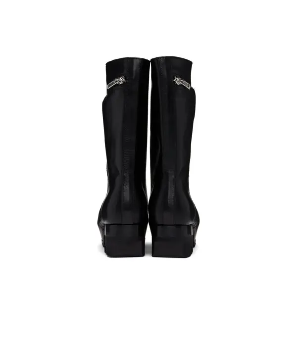 Rick Owens Hollywood Bauhaus Ballast Pull Boots