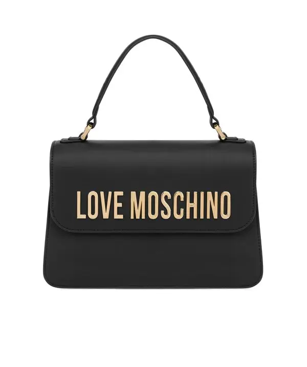 Moschino Embossed Logo Tote Bag