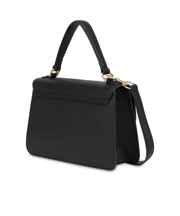 Moschino Embossed Logo Tote Bag