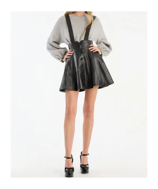 ROTATE BY BIRGER CHRISTENSEN Balloon Sleeve Sweater