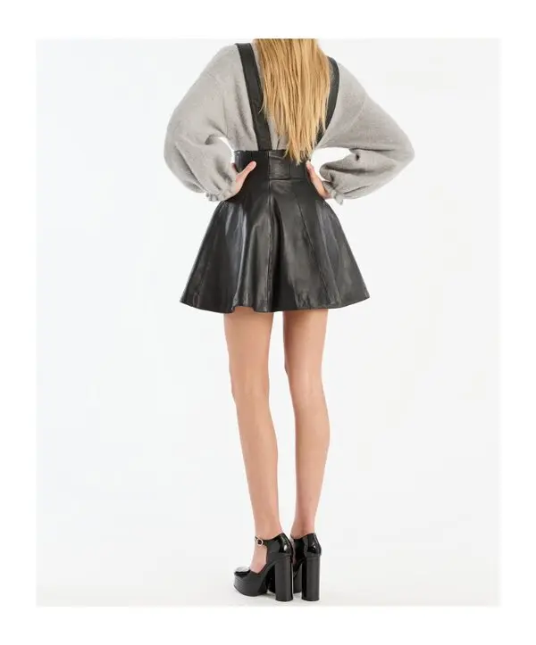 ROTATE BY BIRGER CHRISTENSEN Balloon Sleeve Sweater