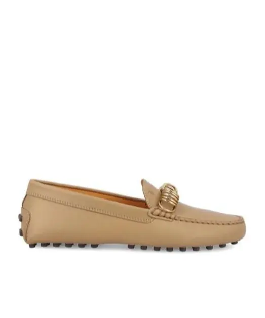 TOD'S Ring Embellished Loafers