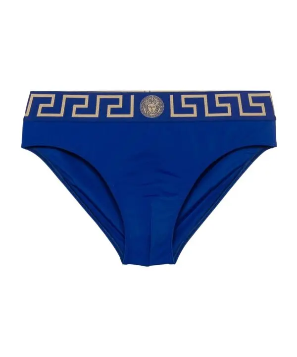 Versace Greca Waistband Swim Briefs - Lans