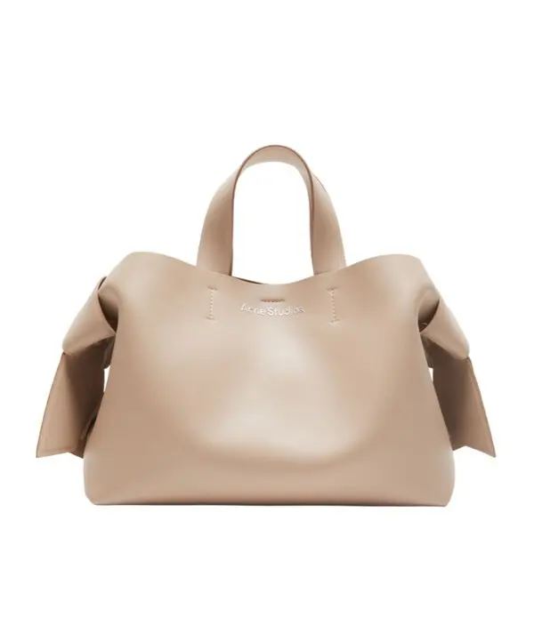 Acne Studios Musubi Logo Detailed Tote Bag - Taupe