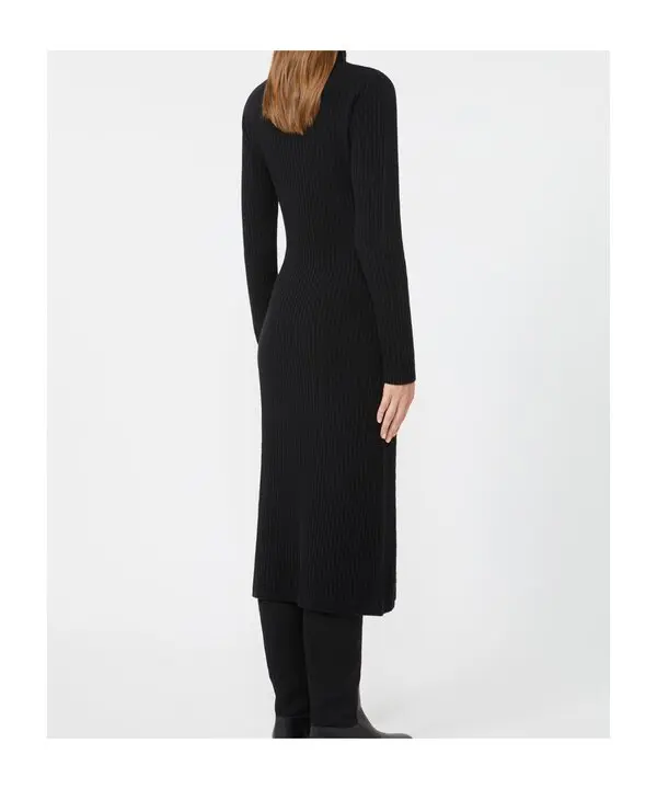 Max Mara Ribbed Wool And Cashmere Midi Dress