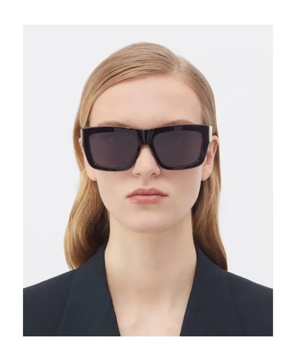 Bottega Veneta Square Frame Sunglasses