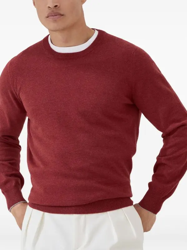 Brunello Cucinelli Crewneck Knitted Jumper - No